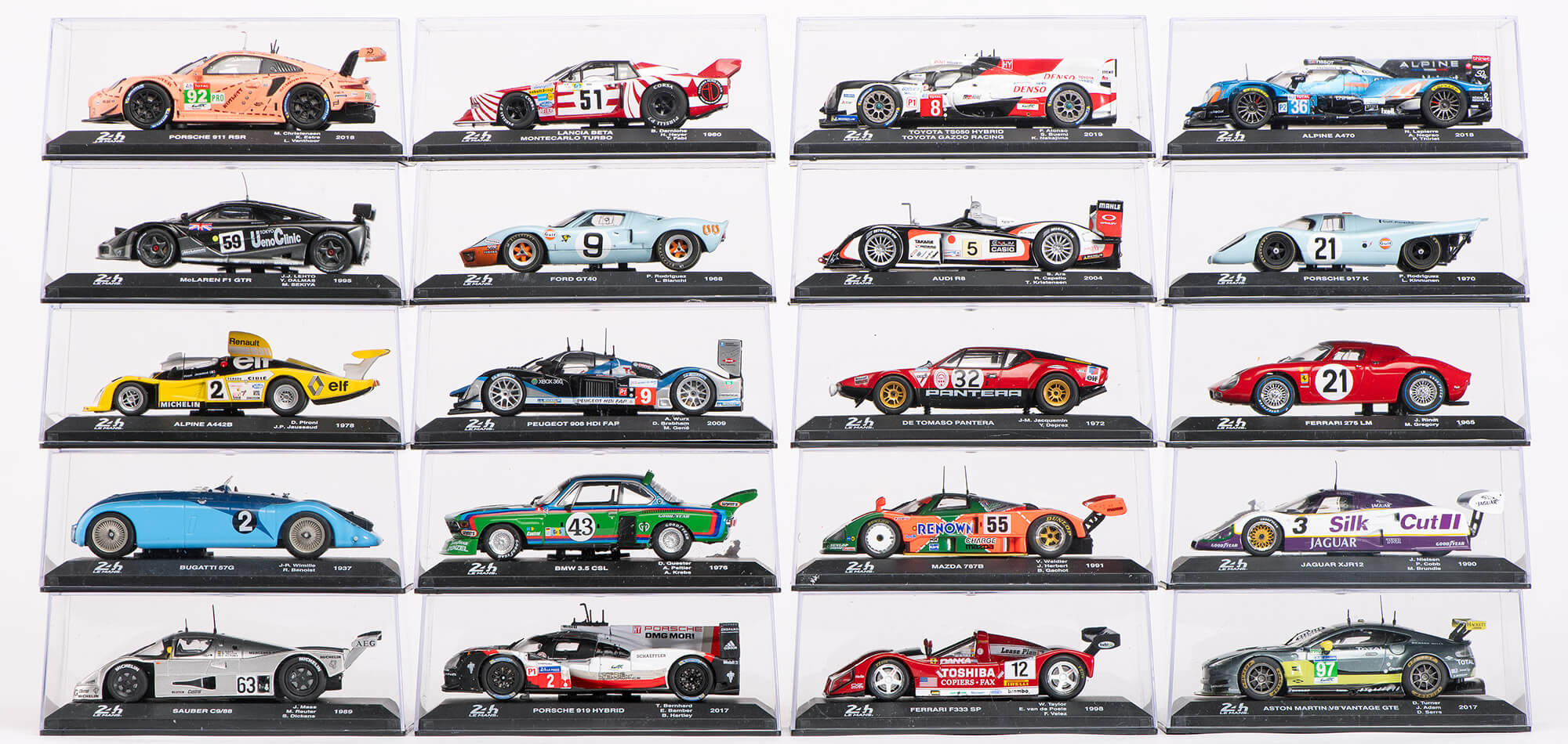 Le Mans Car Collection Magazine Subscription - Monthly Die-Cast Models